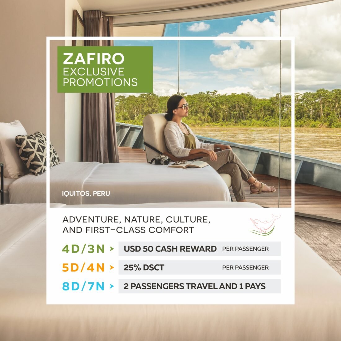 Exclusive Zafiro 2026 Deals: Save Up to 25% on a Luxury Amazon Cruise